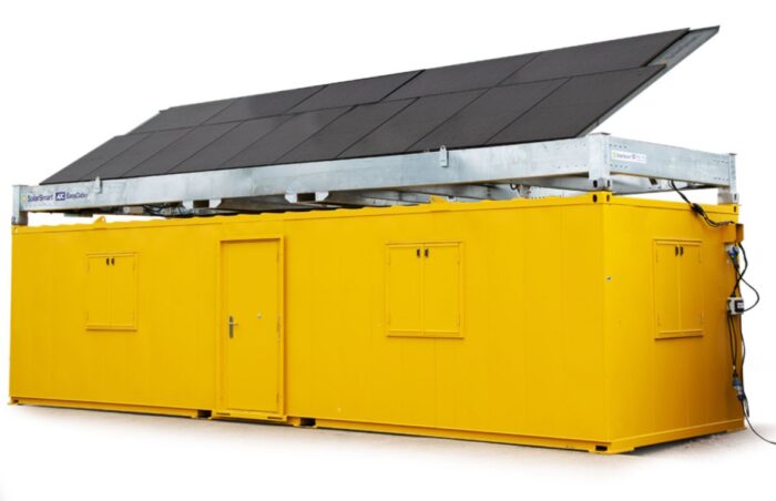 Solar powered site and solar powered welfare units - EasyCabin News